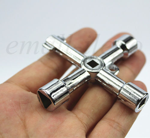 S32 PW7 Steel 4 Way Utility Service Key Gas Electric Meter Cabinet ...