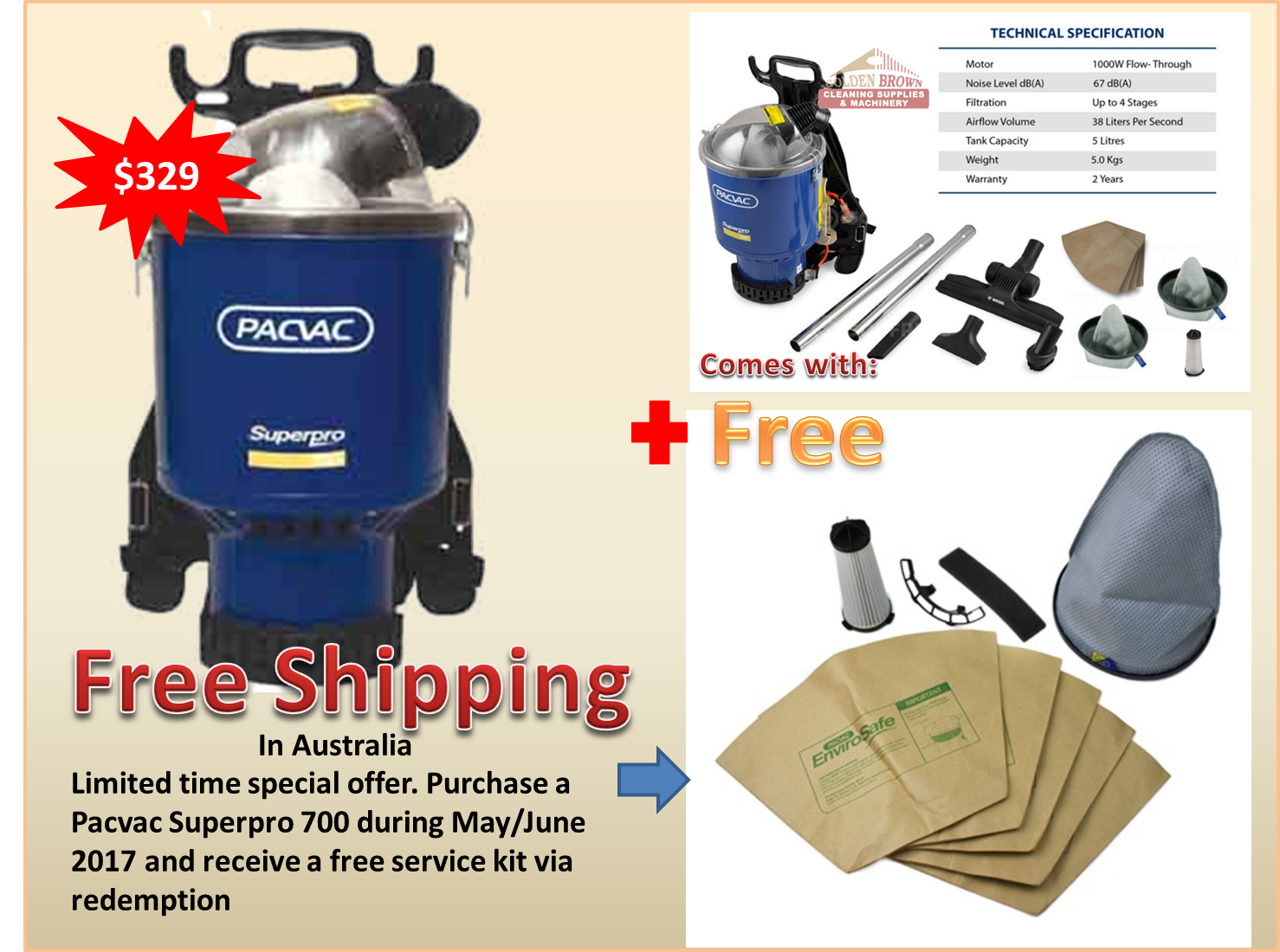 Pacvac Vacuum